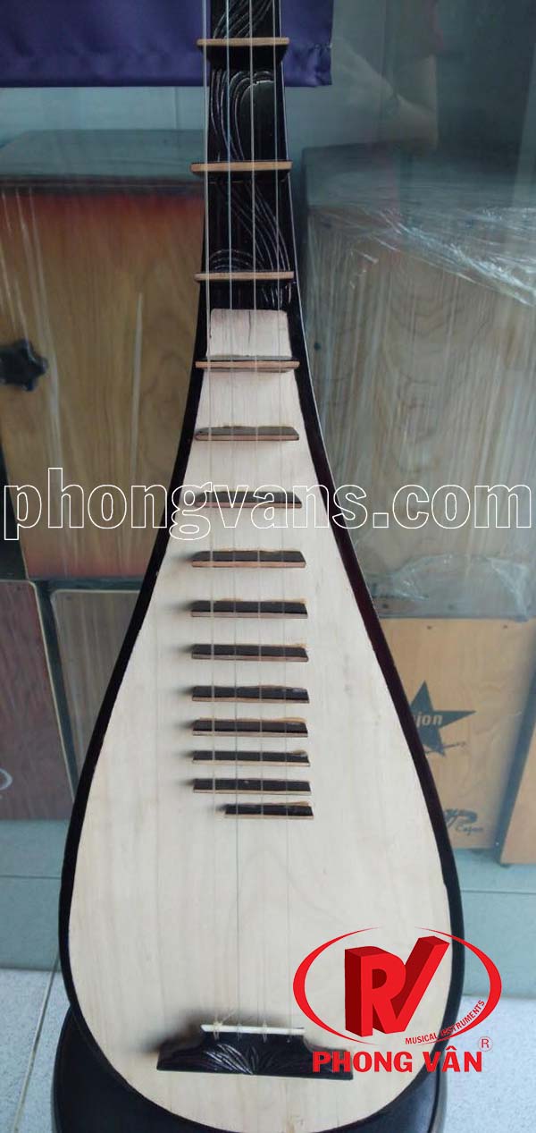 Đàn tỳ bà chạm rồng phượng - NHẠC CỤ PHONG VÂN