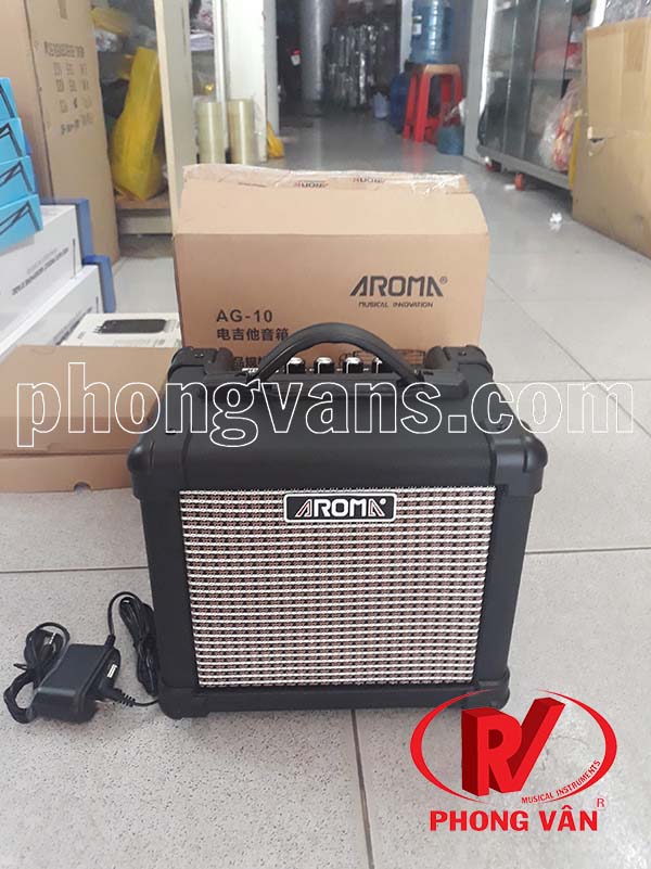 Loa amply Aroma ag10 electric guitar - Nhạc Cụ Phong Vân
