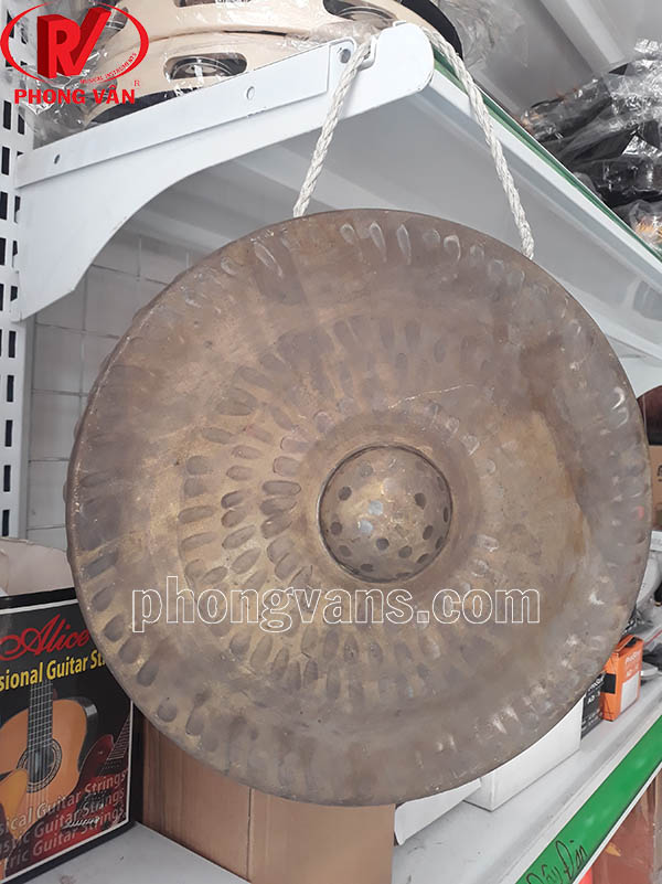 Cồng chiêng đồng nhỏ 25 cm - Nhạc Cụ Phong Vân