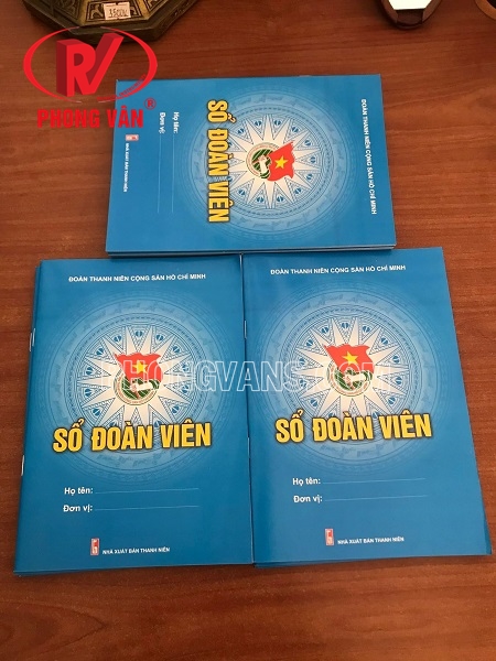 Sổ đoàn viên màu xanh - Nhạc Cụ Phong Vân