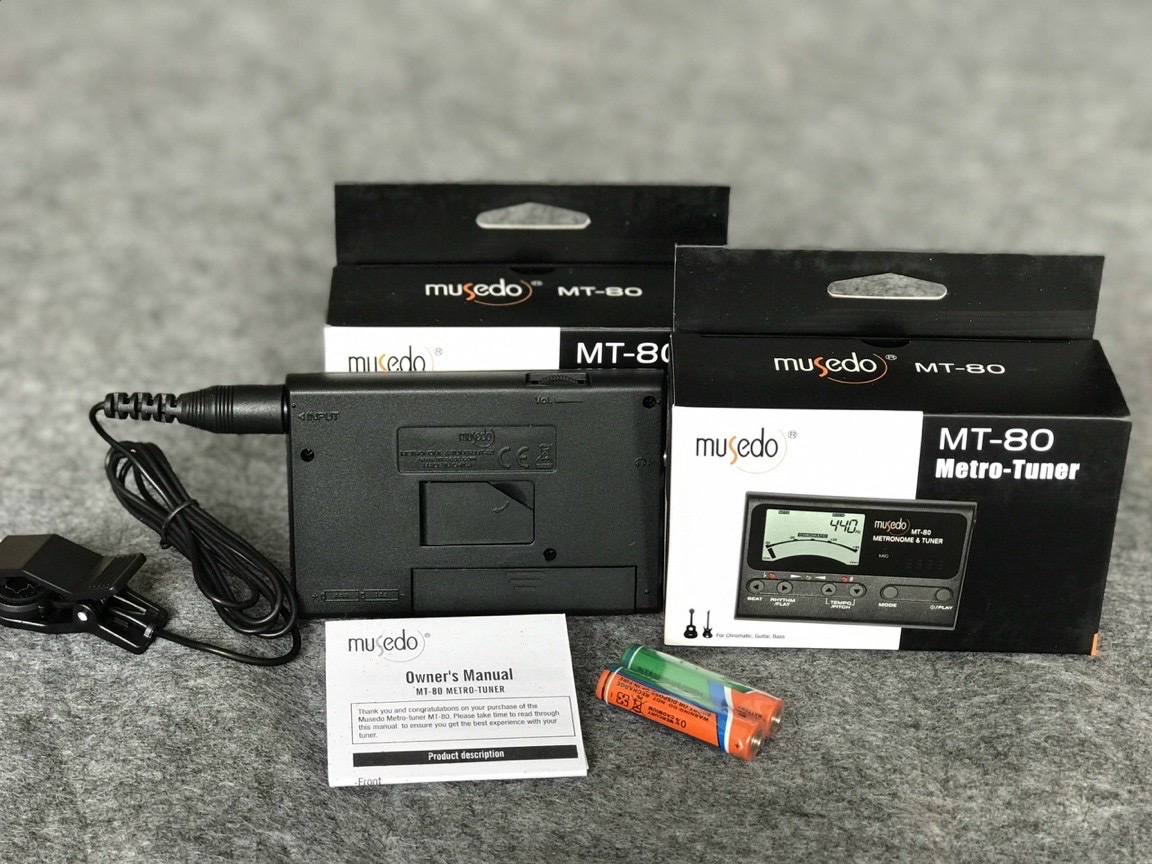 Máy lên dây Metronome tuner Mt80 - NHẠC CỤ PHONG VÂN