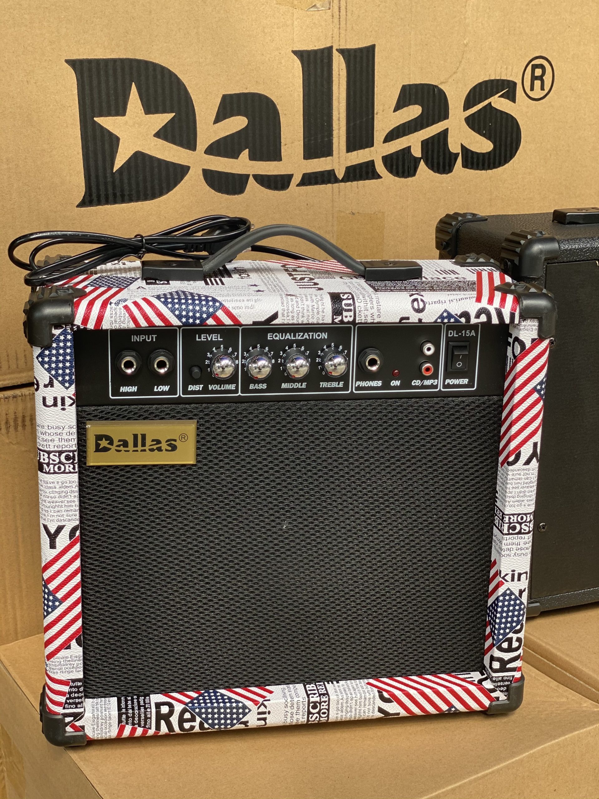 Bán sỉ ampli loa Dallas DL-15A chính hãng - NHẠC CỤ PHONG VÂN