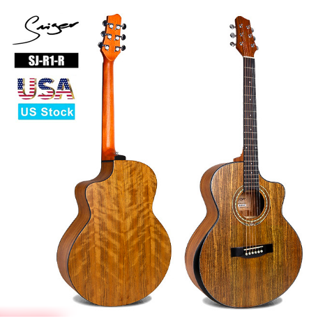 Đàn guitar acoustic Smiger SJ-R1-R gỗ walnut - Nhạc Cụ Phong Vân