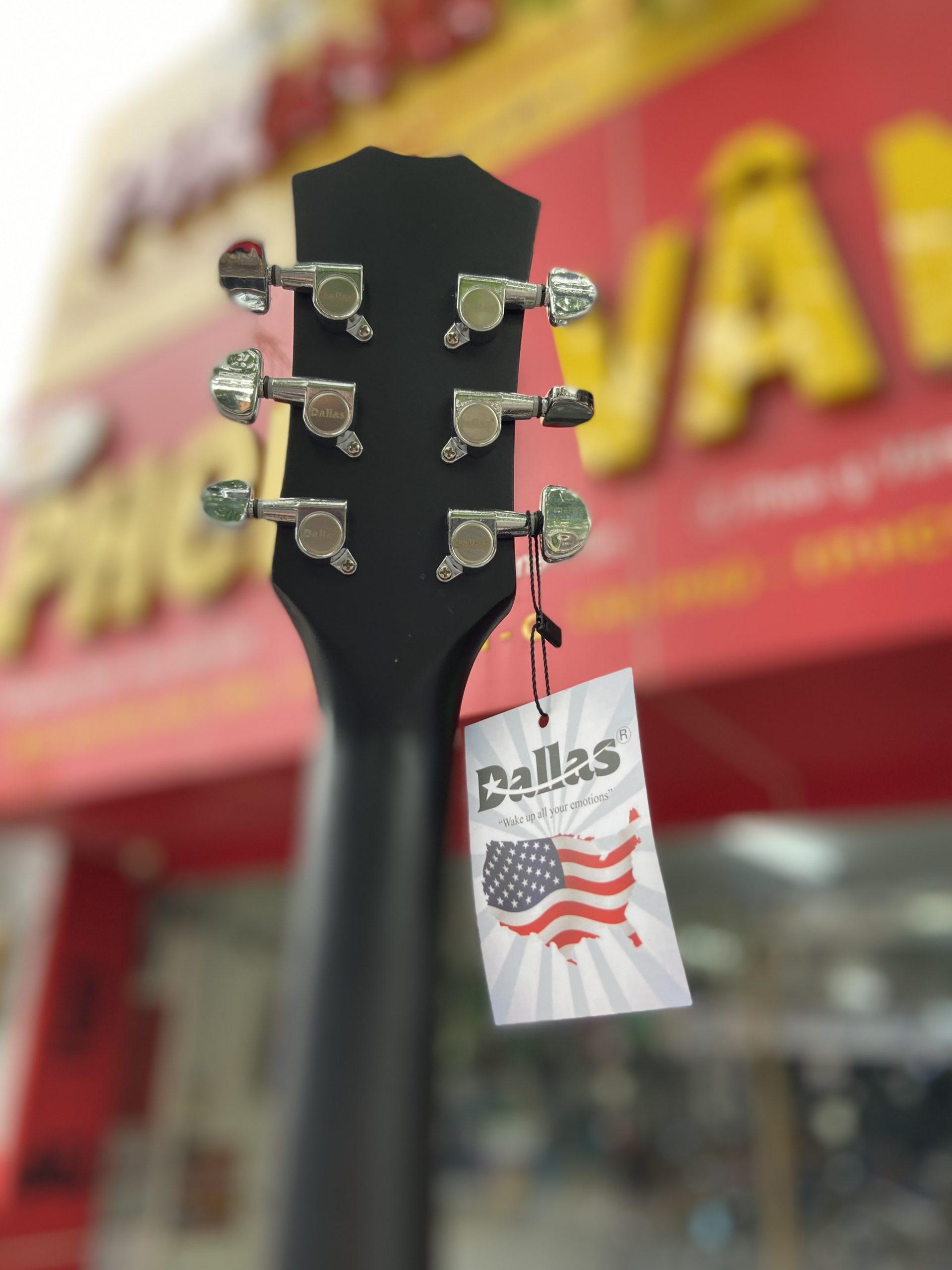 Đàn guitar acoustic Dallas DL-S41 chính hãng - Nhạc Cụ Phong Vân