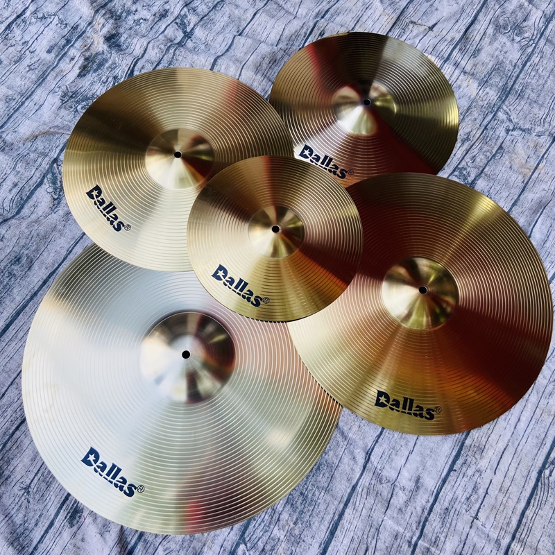 Lá cymbal đồng Dallas 12in 14in 16in 18in 20in - Nhạc Cụ Phong Vân